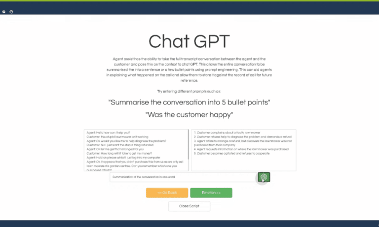 Configuring Agent Guidance to work with ChatGPT | Awaken